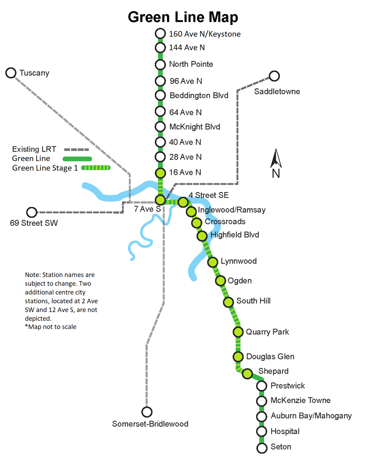 Green Line: Past, Present and Future – #LRTOTG